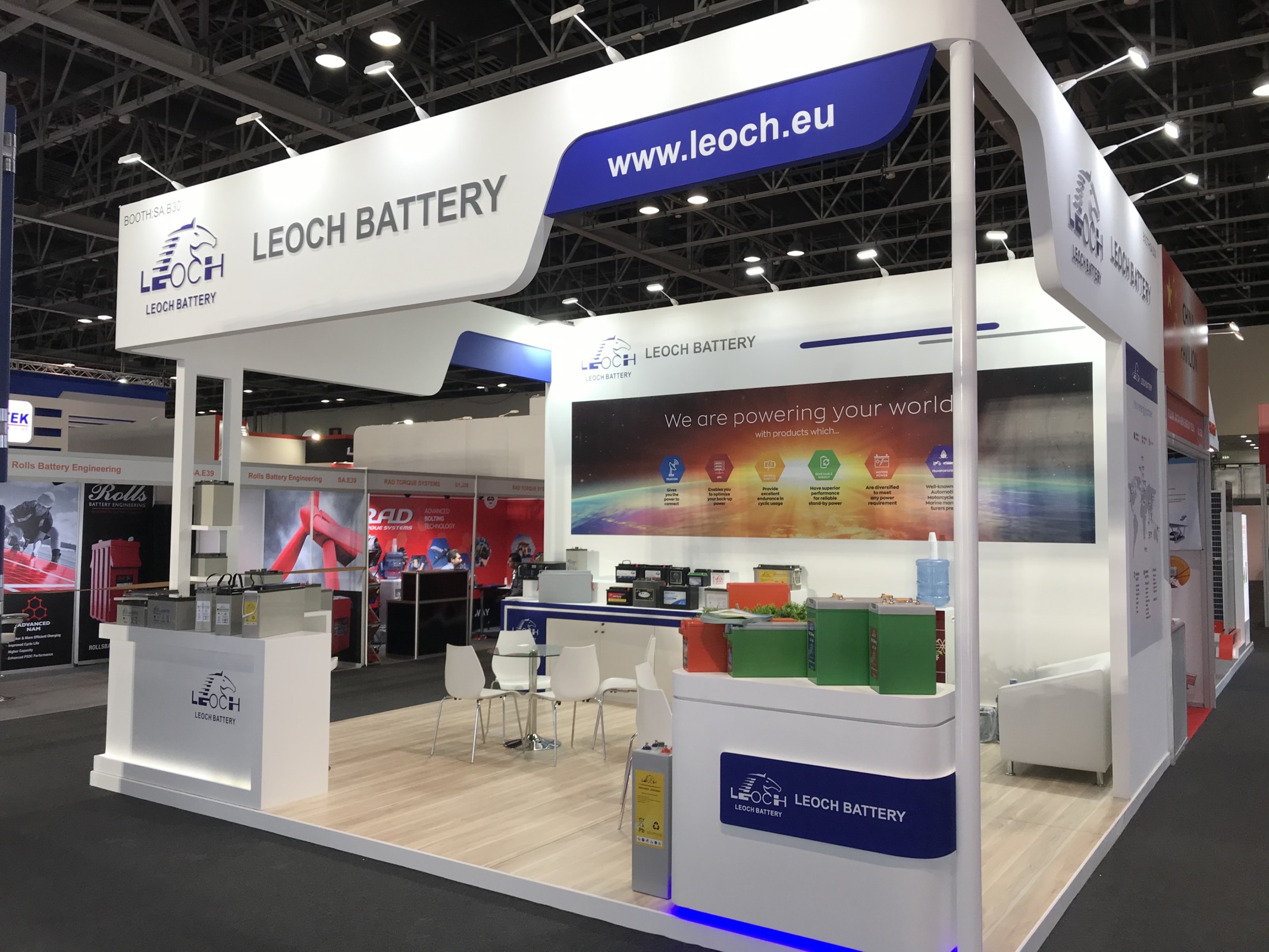 LEOCH EUROPE attends Middle East Electricity exhibition in Dubai ...