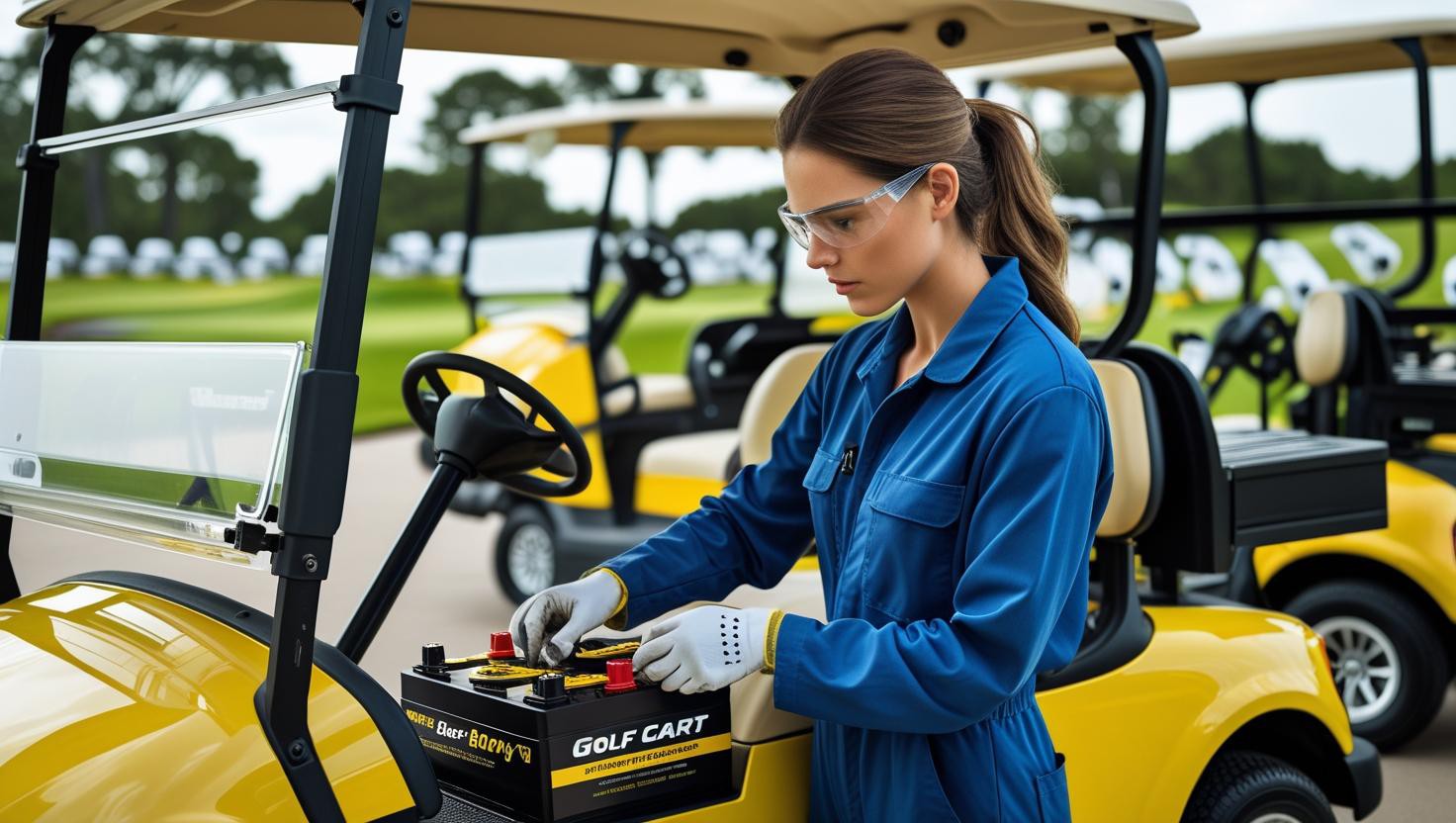 How to Install a Lithium Battery in Your Golf Cart: A Step-by-Step ...